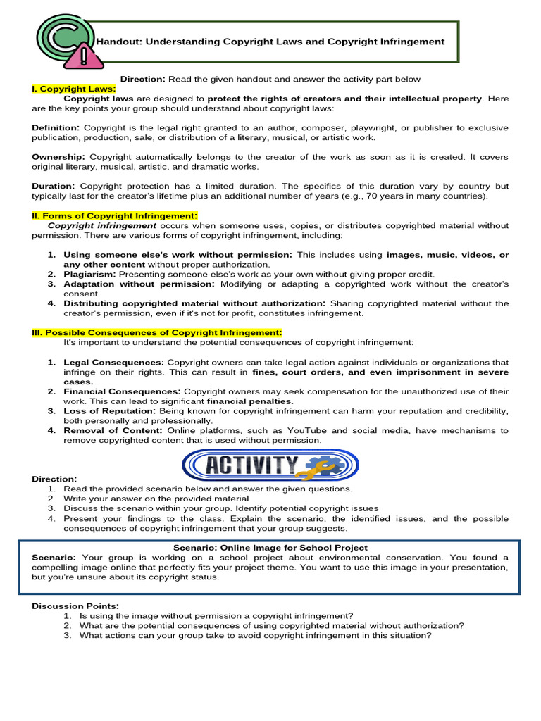 Handout | PDF