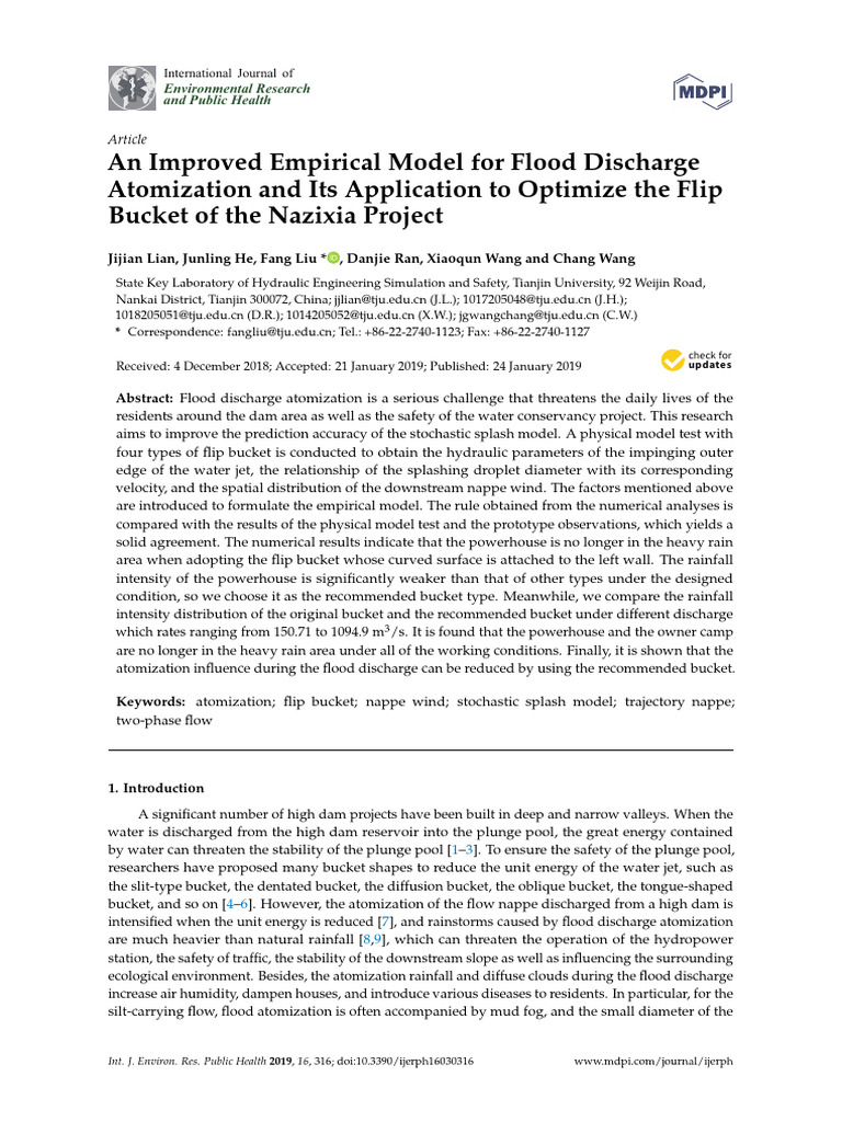 Empirical Model For Atomisation | PDF