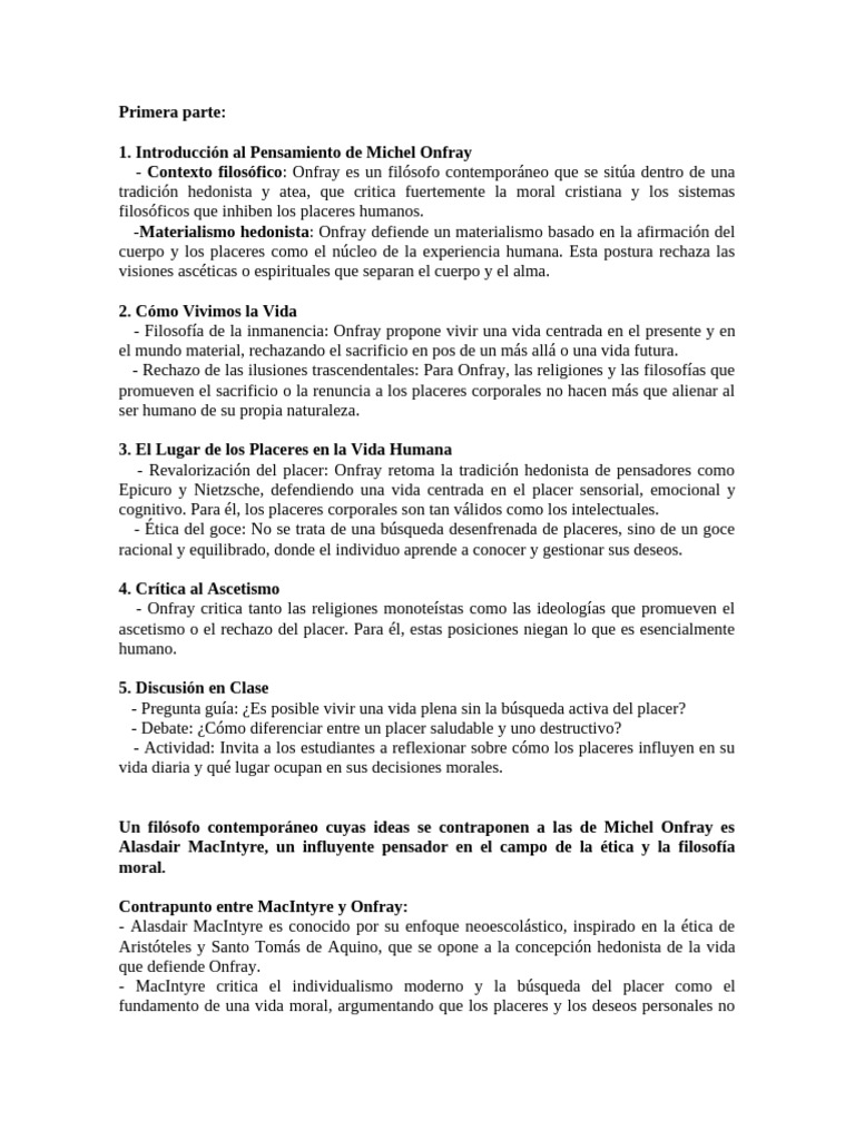 Clase Seminario de Filosofia | PDF