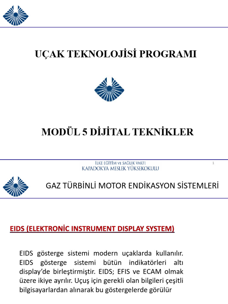 Modül-5 Elektronik Alet Sistemleri | PDF