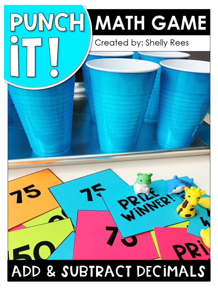 Math Game: Created By: Shelly Rees | PDF
