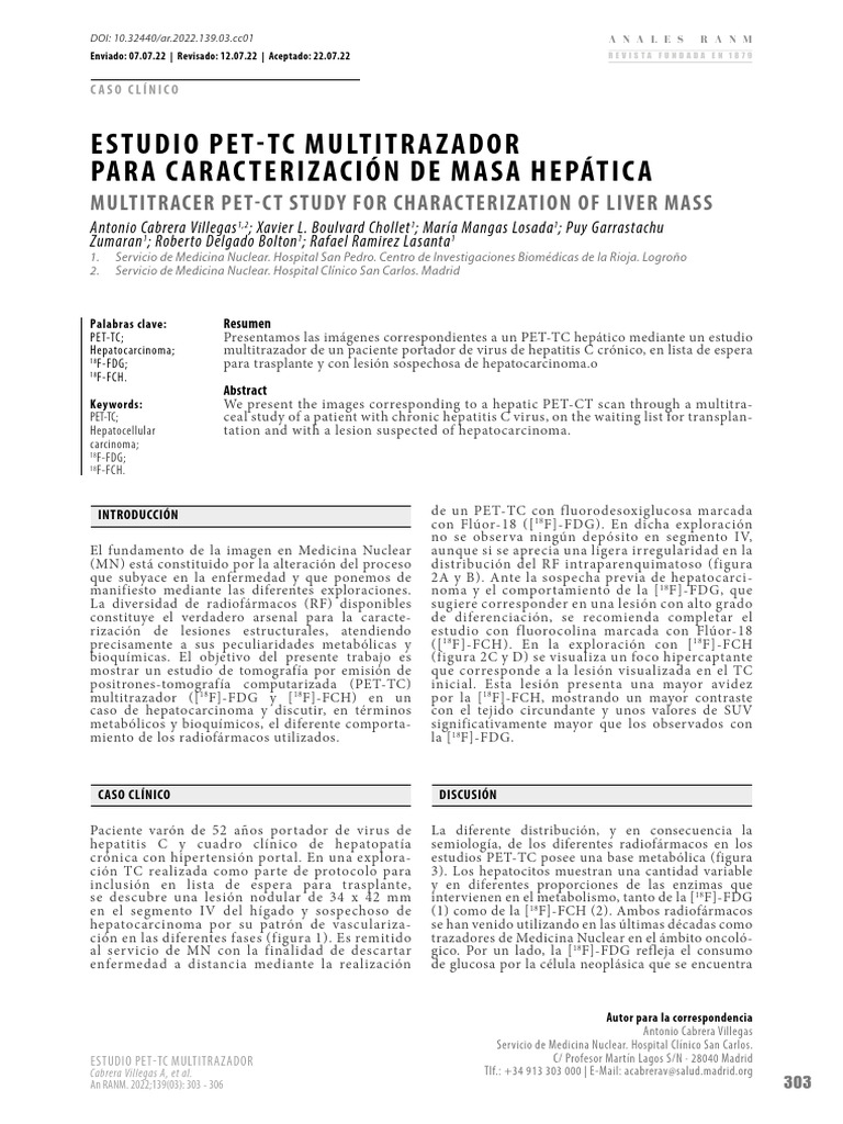 Pet Glucosa Colina CHC | PDF