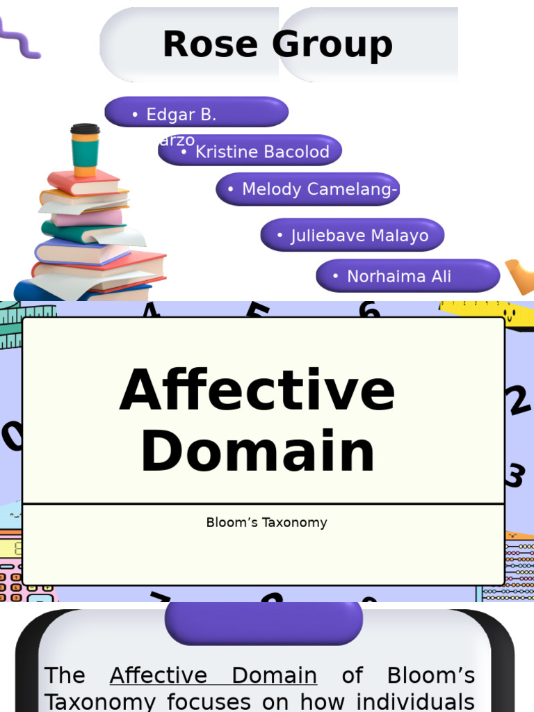 Reporting Affective Domain | PDF | Affect (Psychology) | Career & Growth