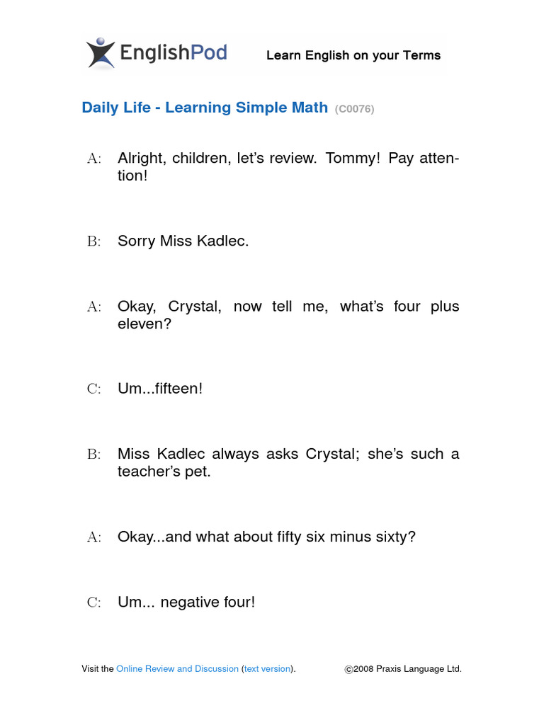 076.englishpod B0076 | PDF