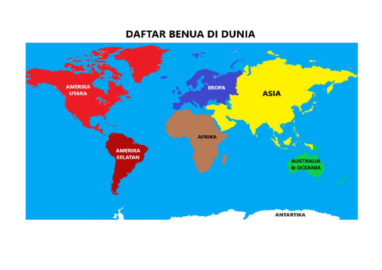 Peta Benua | PDF