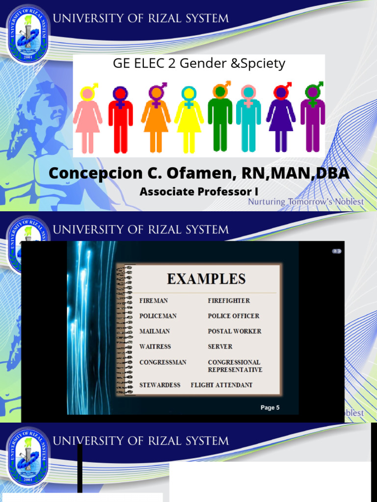 Gender and Sex | PDF