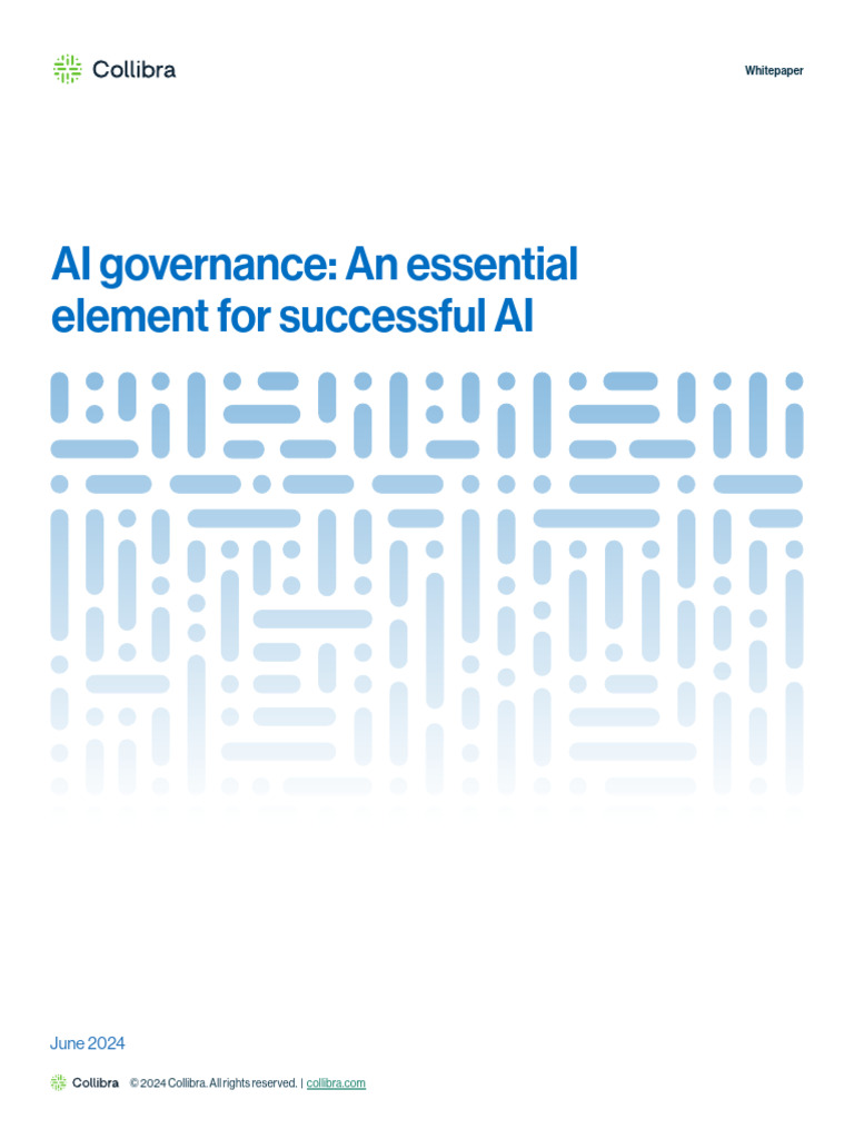 AI Governance An Essential Element For Successful AI | PDF | Artificial ...