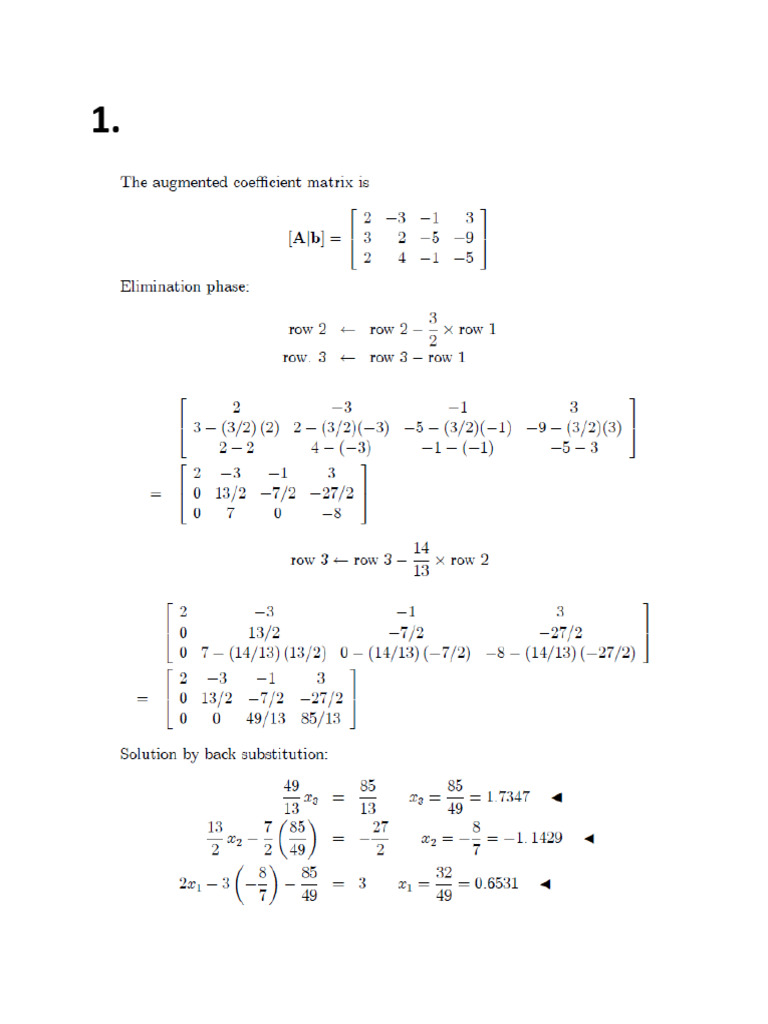 Solution HW1-Ch2 | PDF