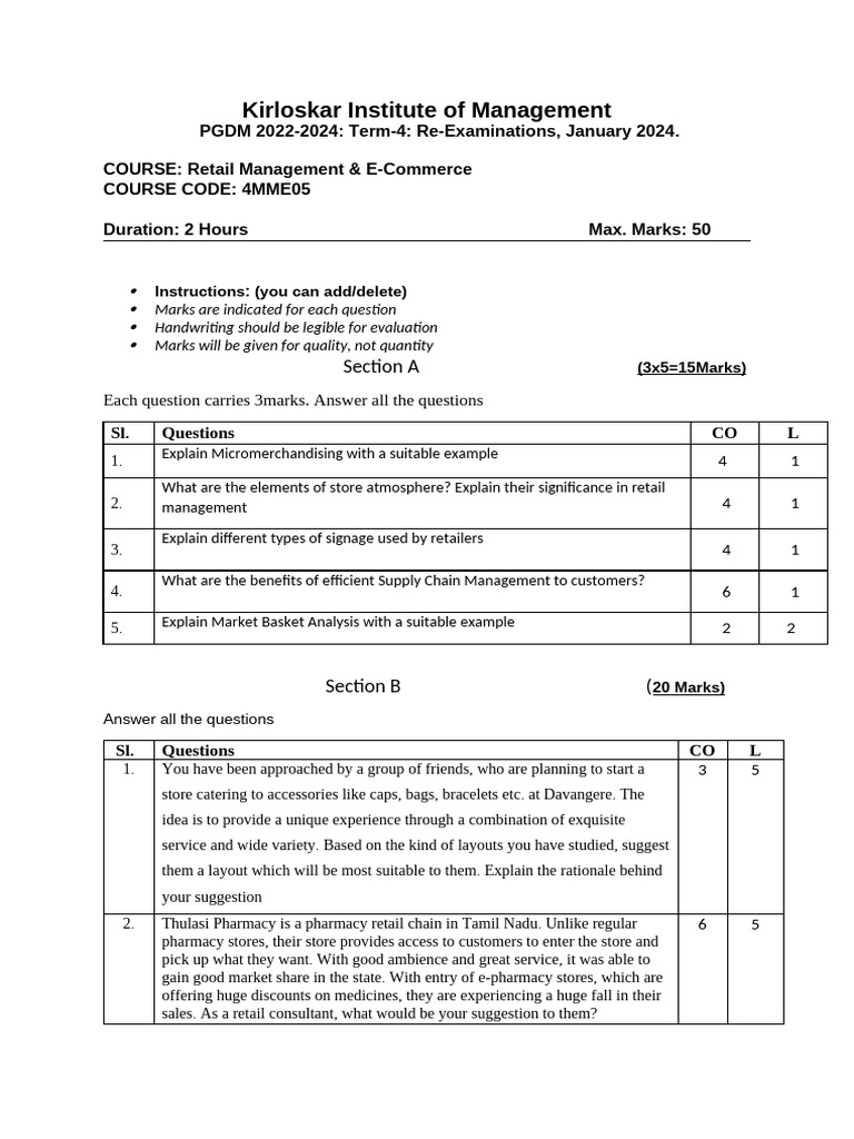 RMEC Set-1 | PDF