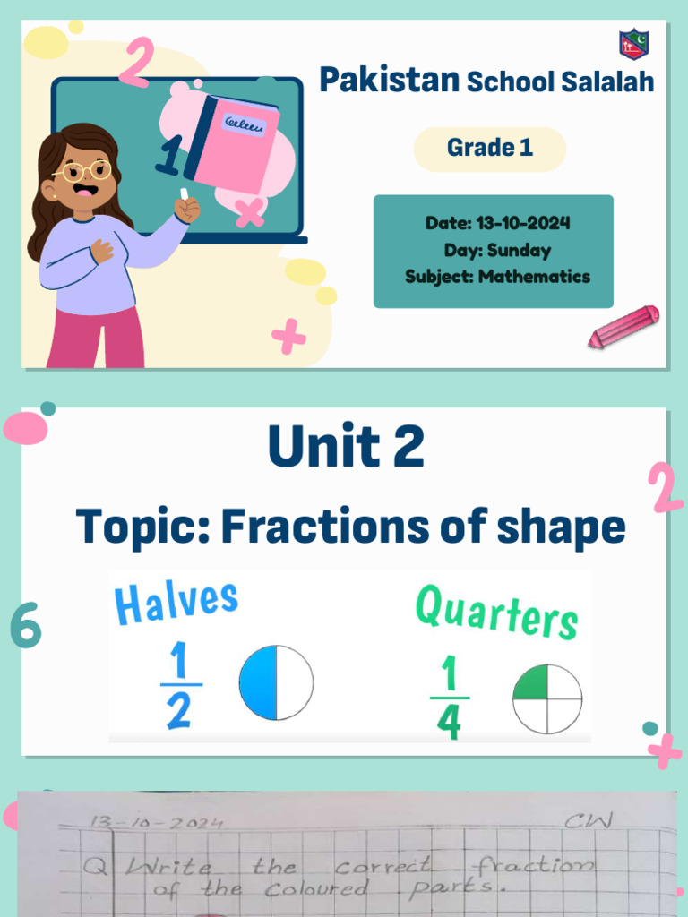 Grade 1 Fractions | PDF