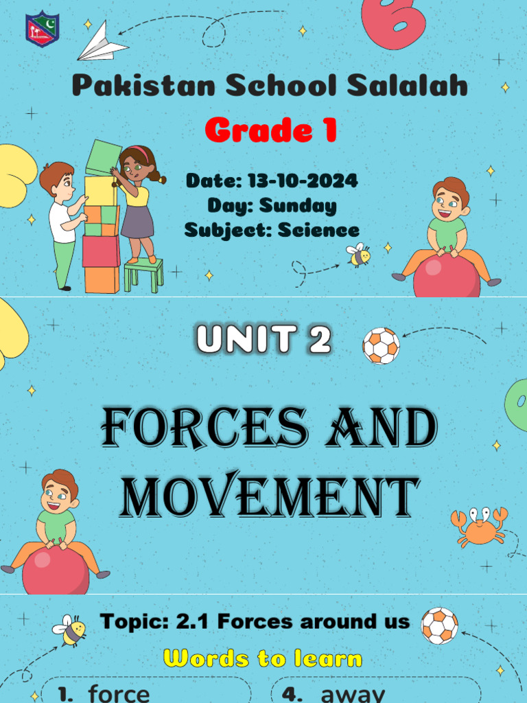 Grade 1 Science Unit 2 | PDF