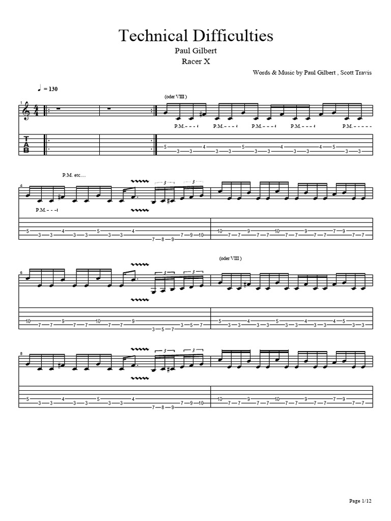 Racer X - Technical Difficulties | PDF