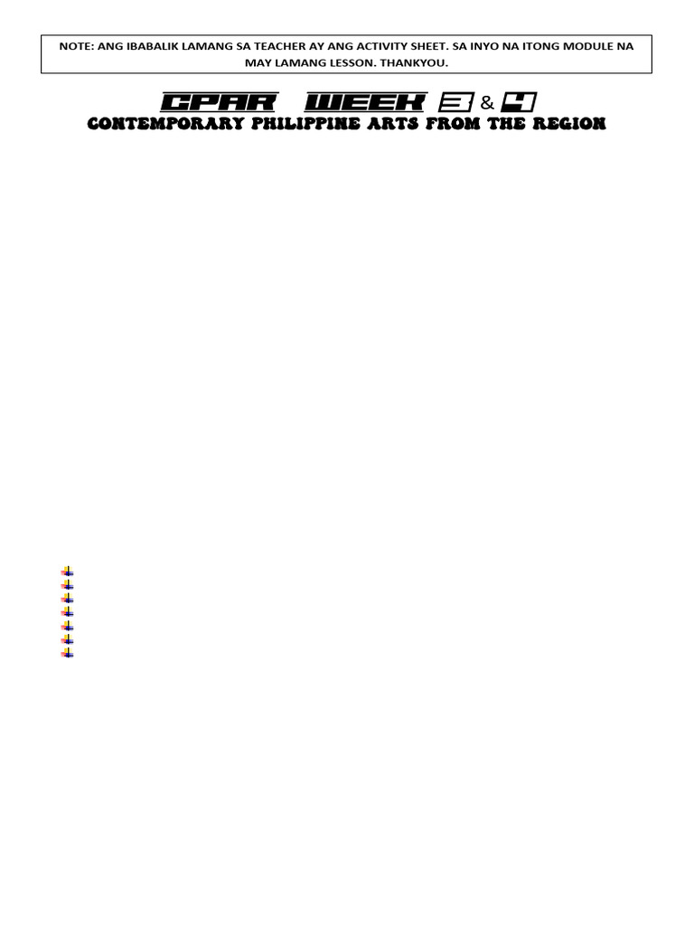 Cpar Module 3 & 4 | PDF