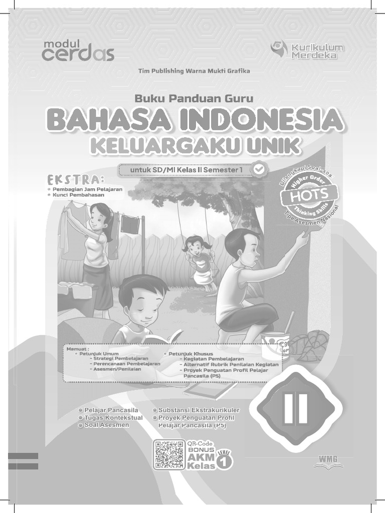 BG Bahasa Indonesia 2A Cerdas WMG 2024 JADI | PDF