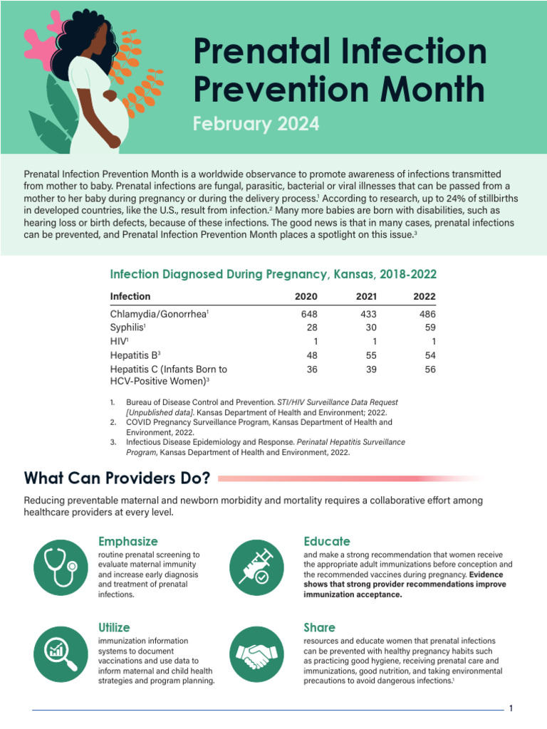 Prenatal Infection Month Action Alert Final | PDF