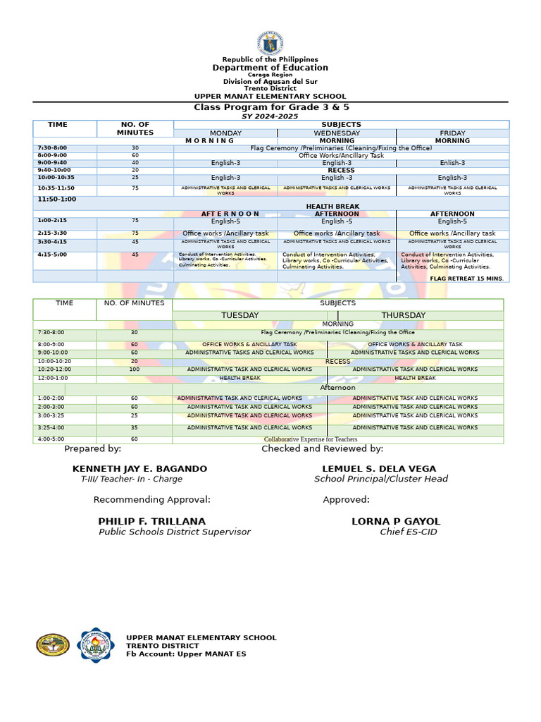 Joanaeclass-Program Final 2 | PDF