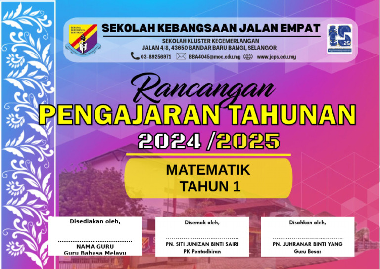 Cover RPT 2024 Dalam Word | PDF