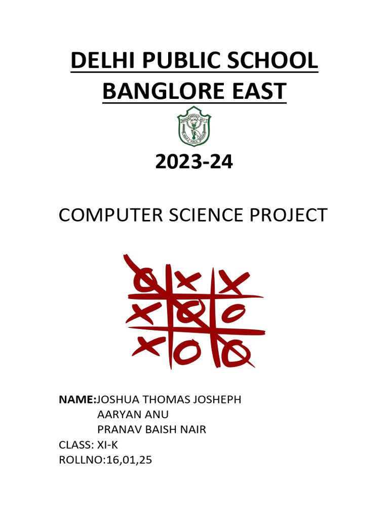 Computer GRP Project | PDF