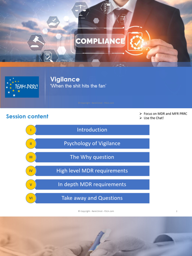 Team PRRC - Vigilance (René Drost) | PDF