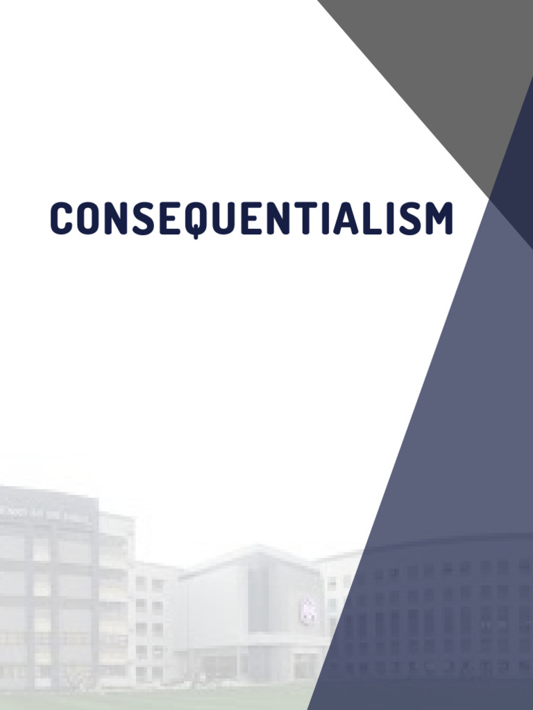 CM9 Consequentialism | PDF