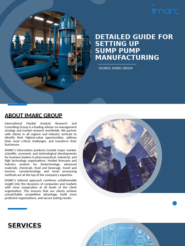 Sump Pump Manufacturing Report | PDF