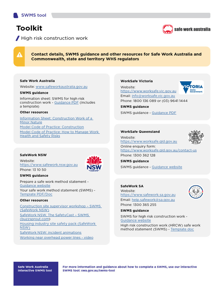 Toolkit - resources and contact information | PDF