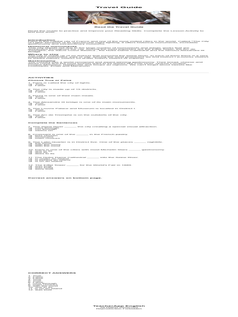 Reading Intermediate2 | PDF