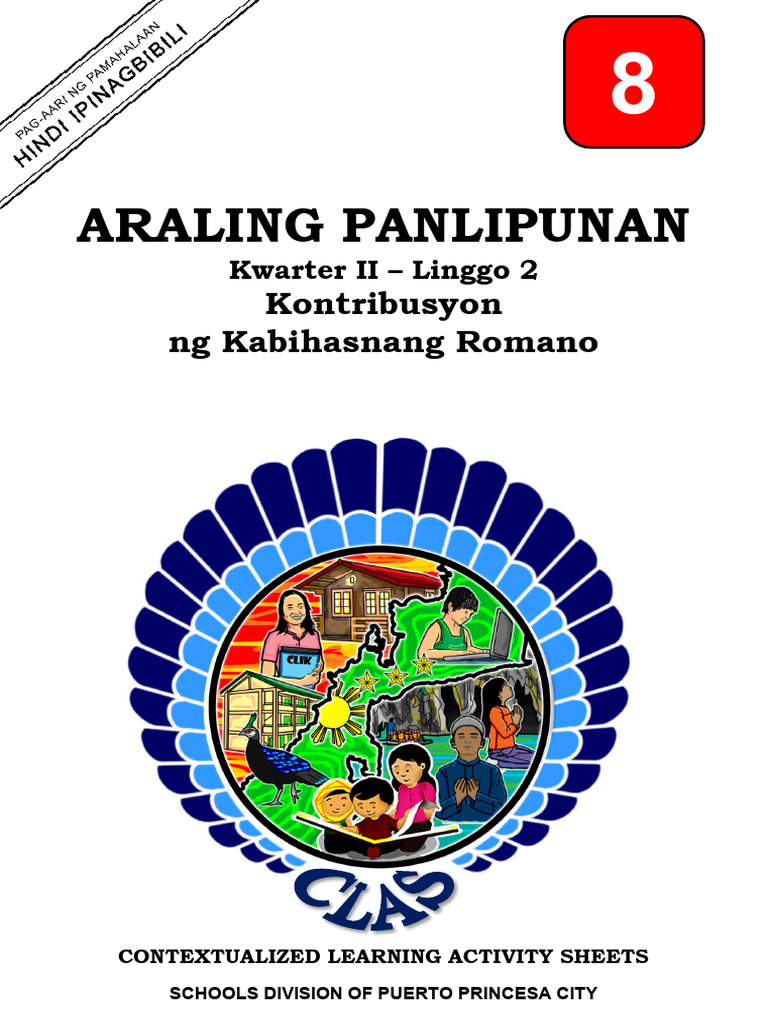 AP8 q2 Clas2 Kontribusyon NG Kabihasnang Romano v10 Carissa Calalin | PDF