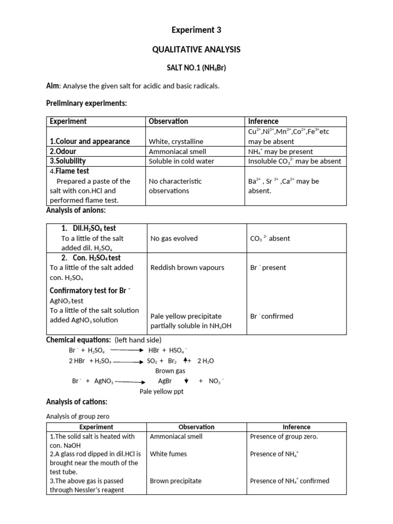 Qualitative Analysis | PDF