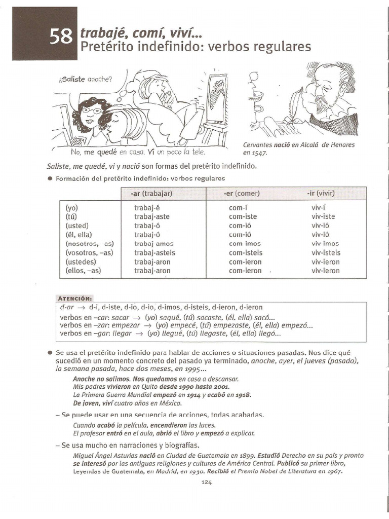 Indefinido - A1-A2 | PDF
