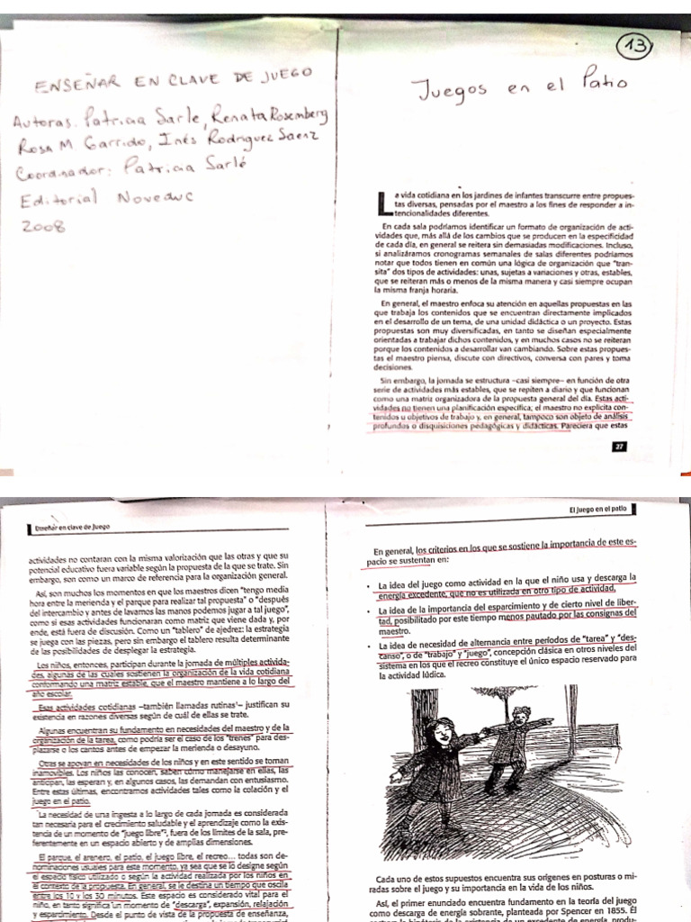 Juegos en El Patio | PDF
