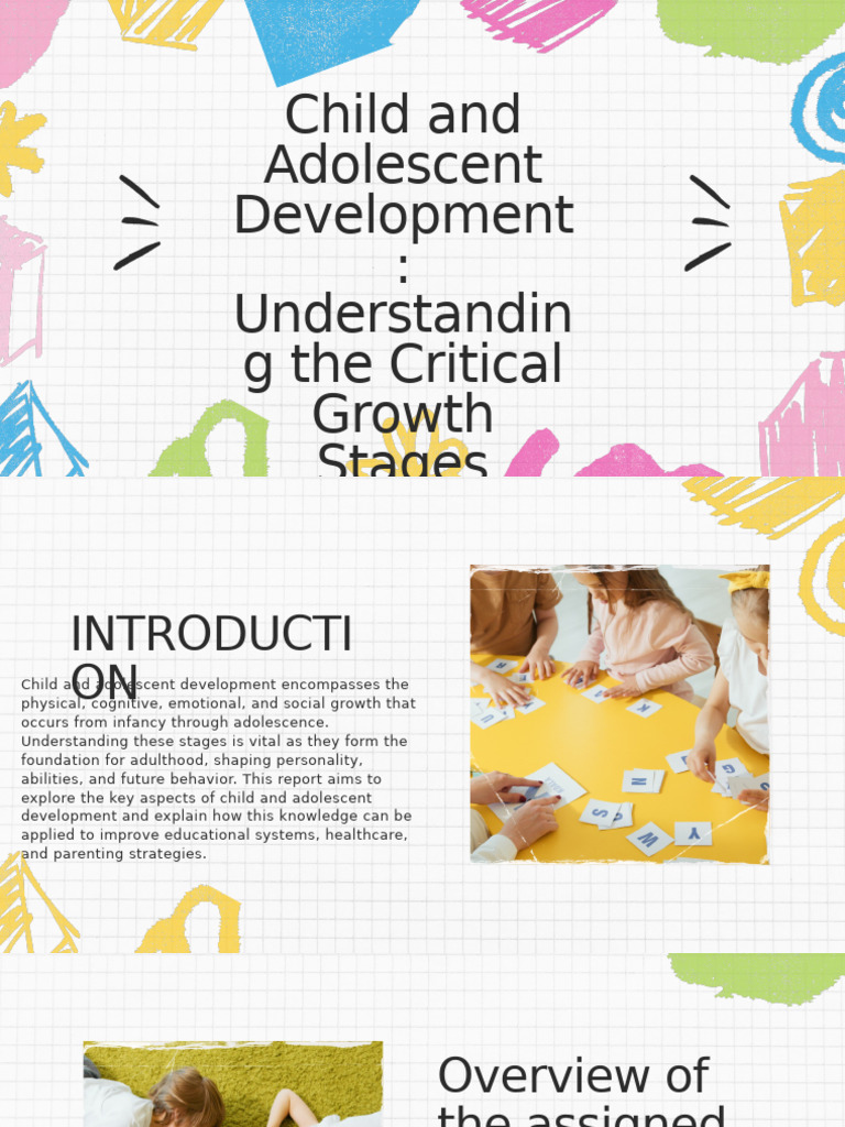 Child and Adolescent Development Understanding The Critical Growth ...