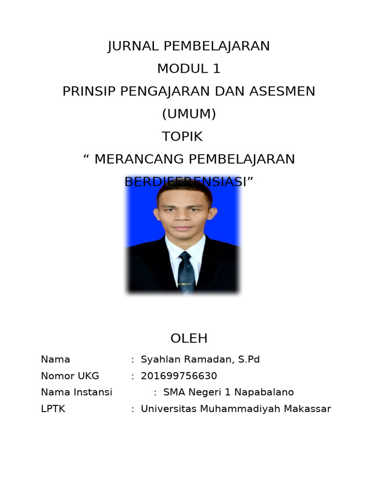 Jurnal Modul 1 | PDF