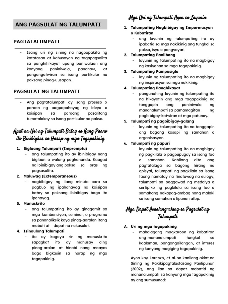 Fil 4TH Quarter Reviewer | PDF