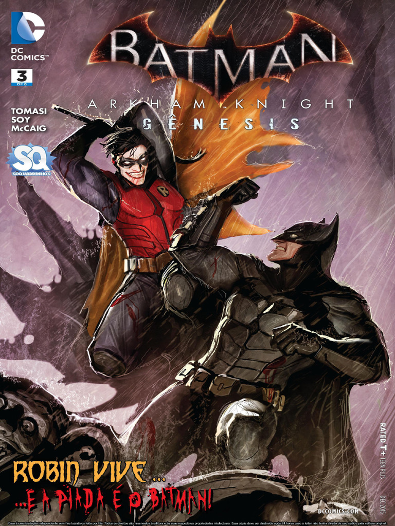 Batman Arkham Knight - Gênesis 03 de 06 | PDF