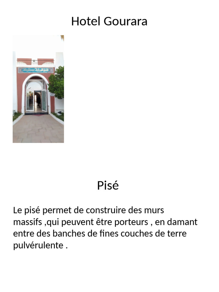 Rapport Timimoun | PDF
