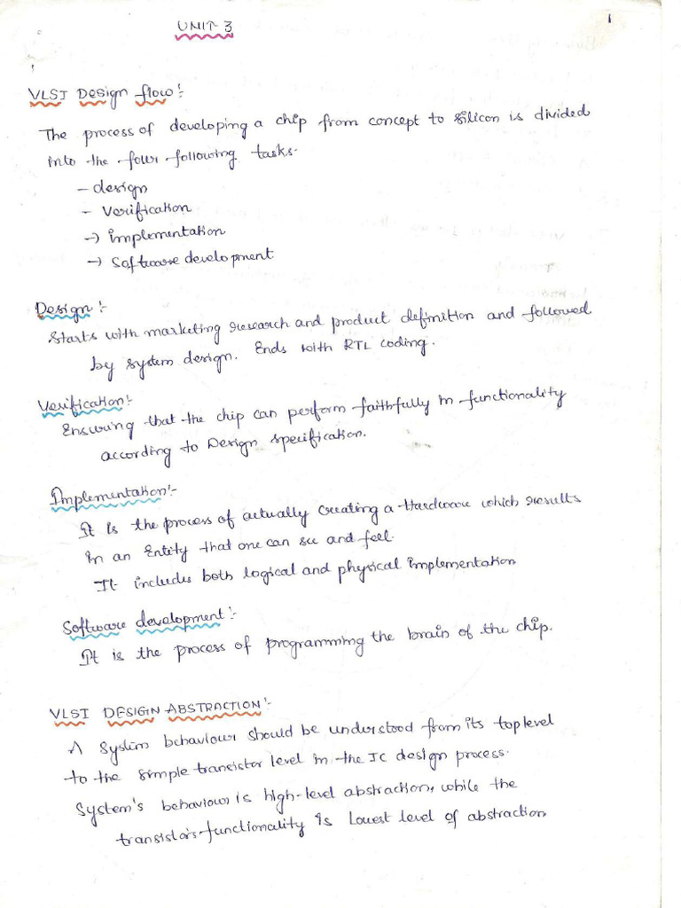 UNIT 2 VLSI - Compressed | PDF