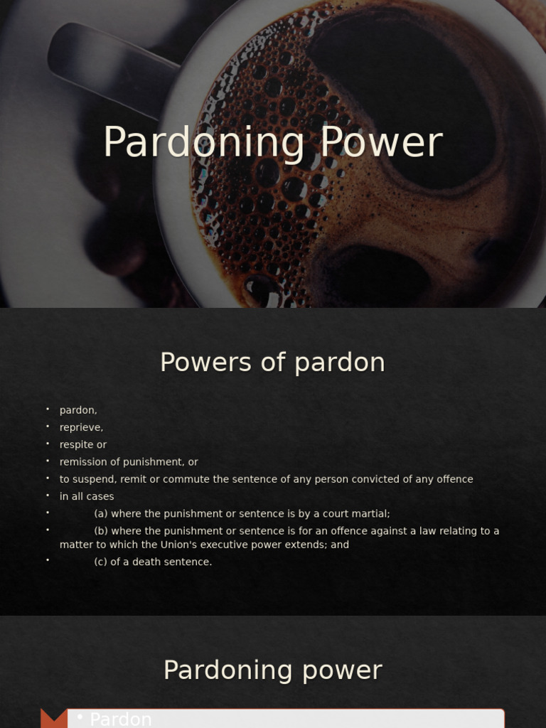 Pardoning Power | PDF