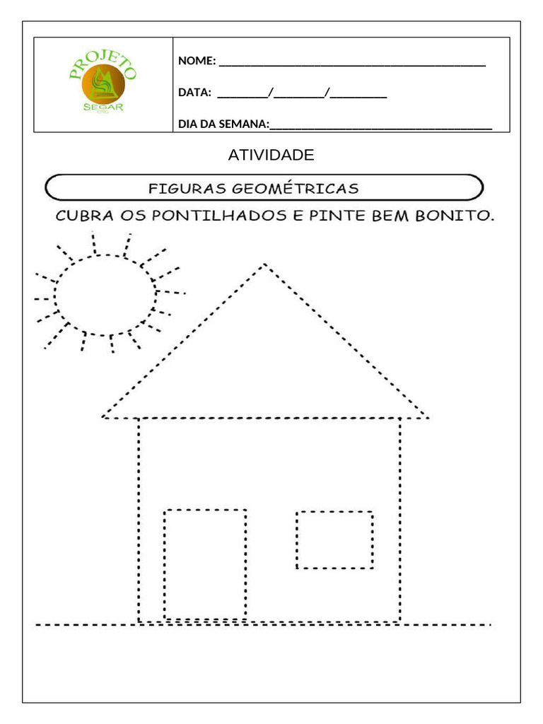 Atividade Forma Geometrica | PDF