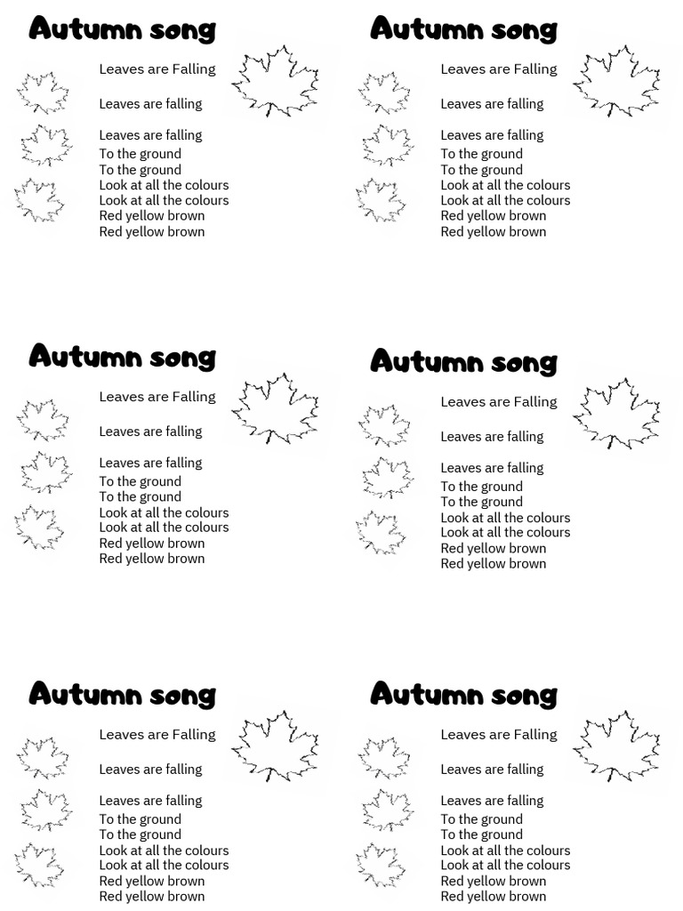 Autumn Leaves | PDF