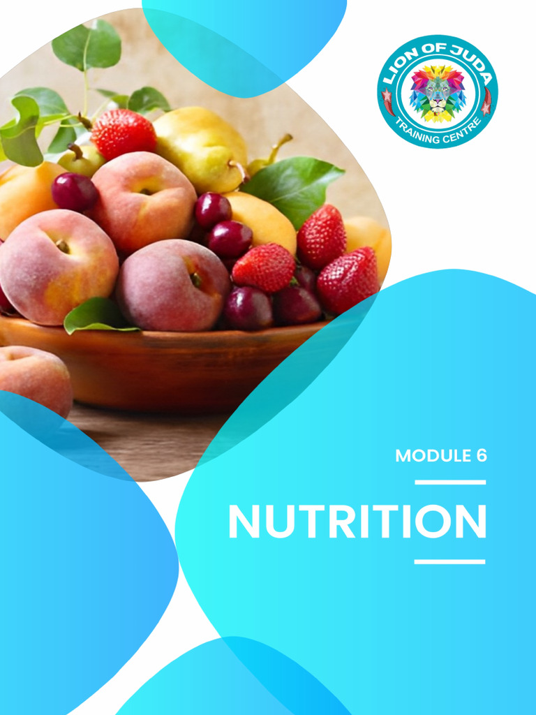 Module 6 _ Nutrition | PDF