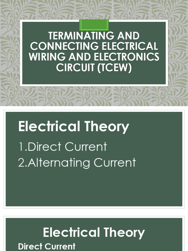 MODULE-1-TERMINATING-AND-CONNECTING-ELECTRICAL-WIRING-AND-ELECTRONICS ...