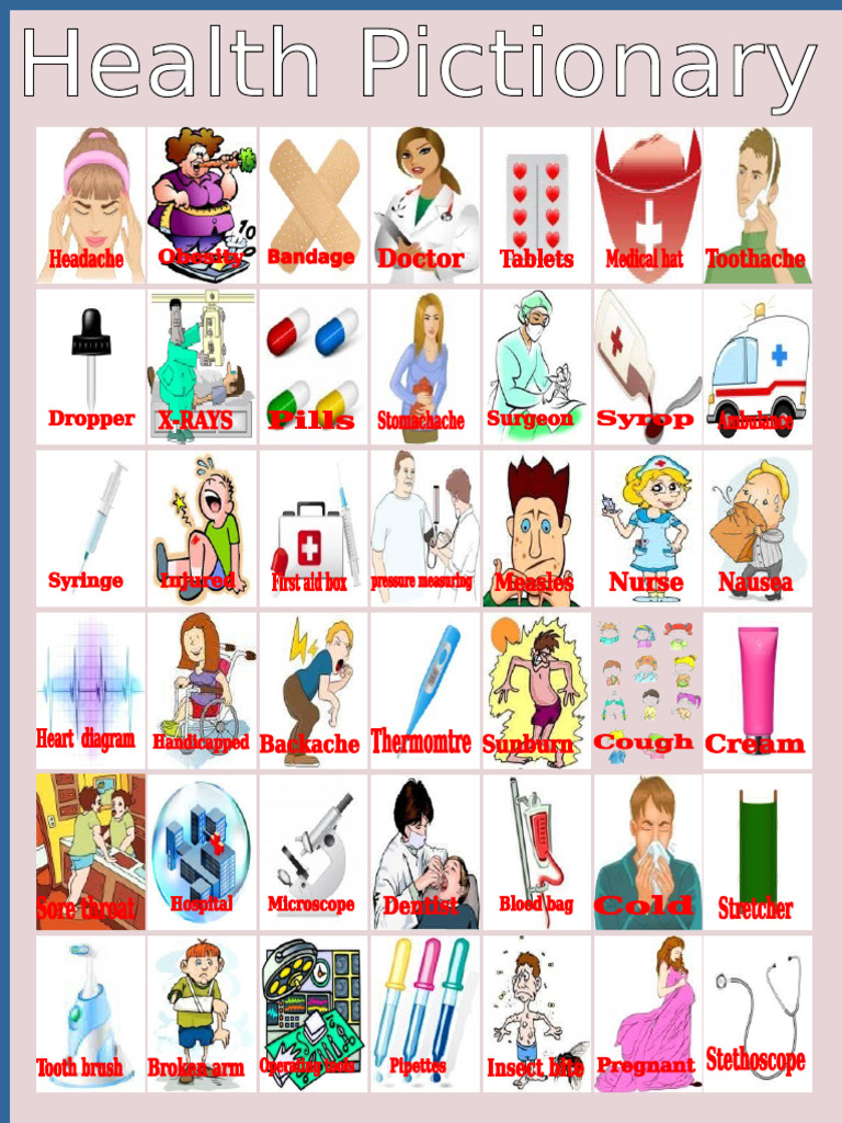 Health Pictionary Picture Dictionaries - 27931 | PDF