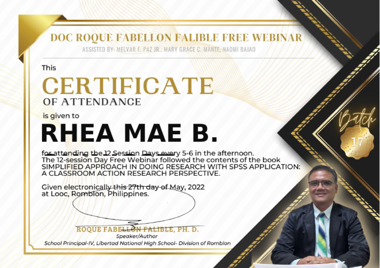 Batch 17 Choose Your Own Font Style in Your Name | PDF