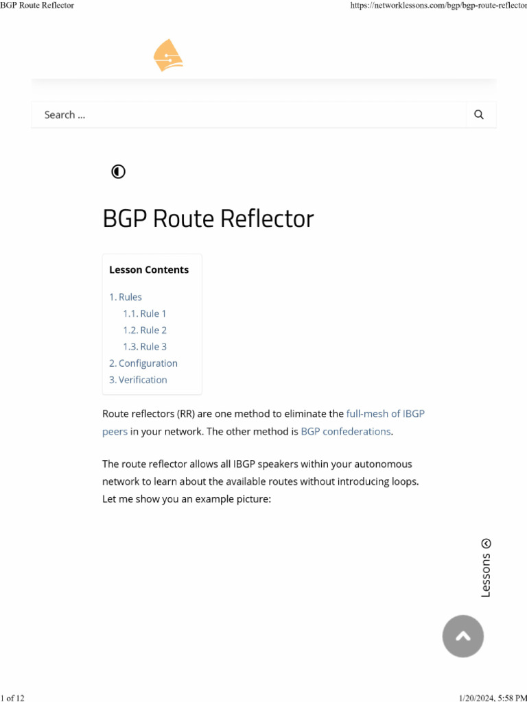 bgp-rr | PDF