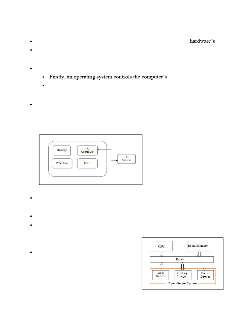 Operating-System Unit1 | PDF