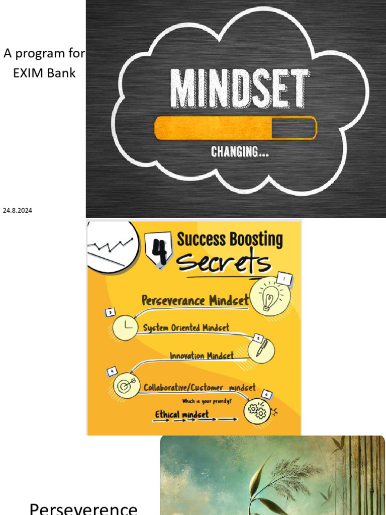 Mindset Shared 24082024 | PDF