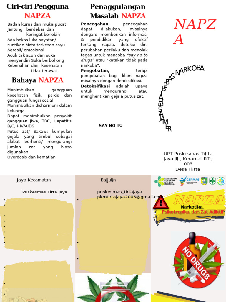 Leaflet Napza | PDF