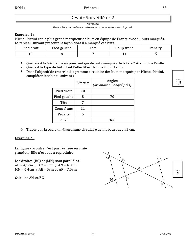 ds02 (Statistiques) | PDF