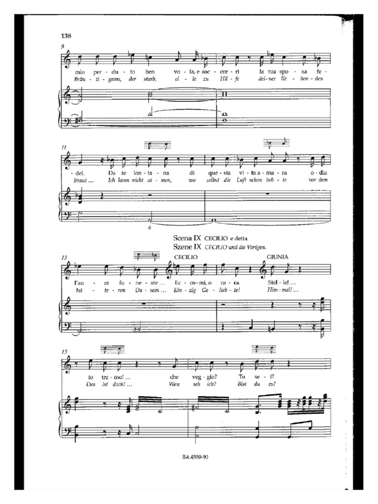 Duo Lucio Silla Mozart | PDF